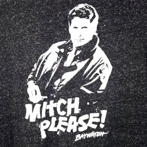 Baywatch | Shirts | Baywatch Tshirt Vintage Mitch Please Vtg | Poshmark